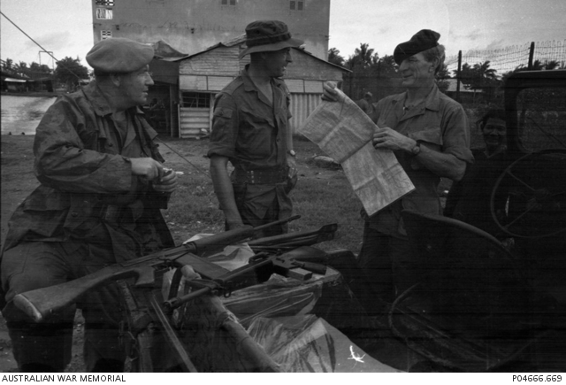 Warrant Officer Class 2 Ray Simpson in the Mekong Delta with VI Corps ...