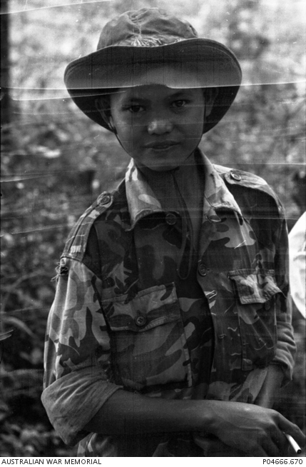 Warrant Officer Class 2 Ray Simpson in the Mekong Delta with VI Corps ...