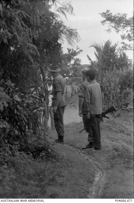 Warrant Officer Class 2 Ray Simpson in the Mekong Delta with VI Corps ...