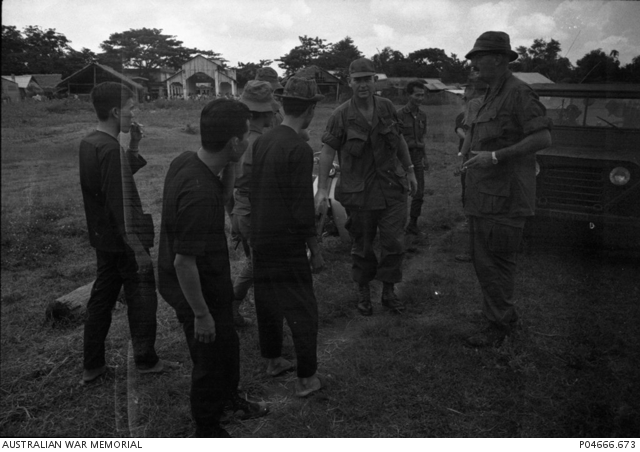 Warrant Officer Class 2 Ray Simpson in the Mekong Delta with VI Corps ...
