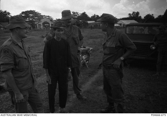 Warrant Officer Class 2 Ray Simpson in the Mekong Delta with VI Corps ...