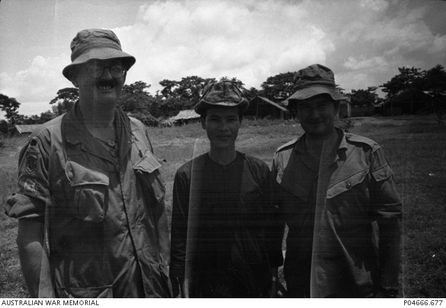Warrant Officer Class 2 Ray Simpson in the Mekong Delta with VI Corps ...
