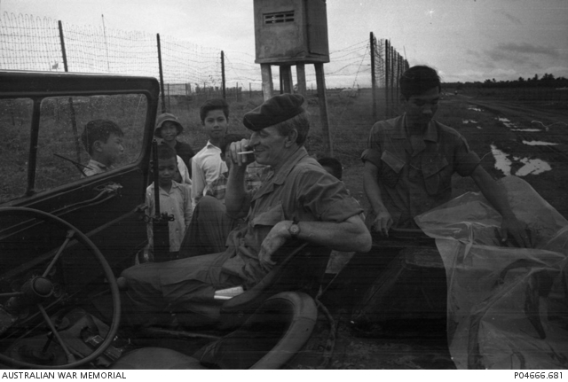 Warrant Officer Class 2 Ray Simpson in the Mekong Delta with VI Corps ...