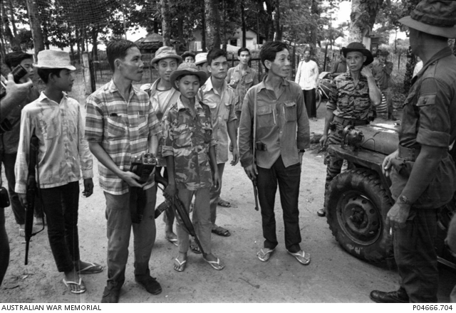 Warrant Officer Class 2 Ray Simpson in the Mekong Delta with VI Corps ...