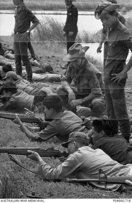 Warrant Officer Class 2 Ray Simpson in the Mekong Delta with VI Corps ...