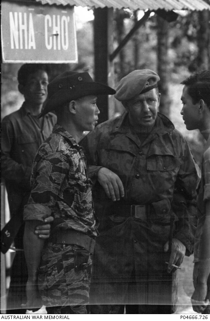Warrant Officer Class 2 Ray Simpson in the Mekong Delta with VI Corps ...