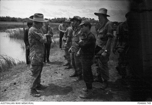 Warrant Officer Class 2 Ray Simpson in the Mekong Delta with VI Corps ...