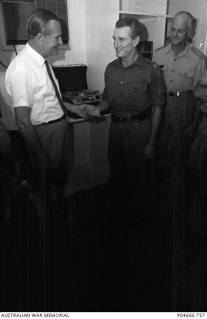 Warrant Officer Class 2 Ray Simpson receives life membership to the RSL ...