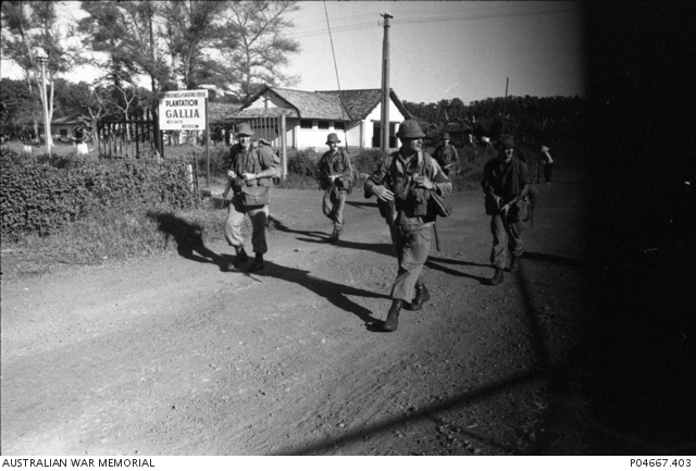 Men of 5th Battalion, The Royal Australian Regiment (5RAR) conducting ...
