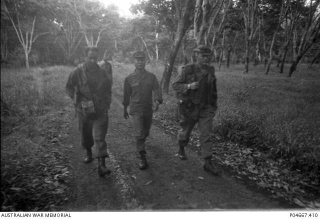 Men of 5th Battalion, The Royal Australian Regiment (5RAR) conducting ...