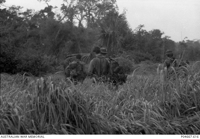 Attempt to trap the Viet Cong (VC) D445 Battalion. 105mm M2A2 guns of ...