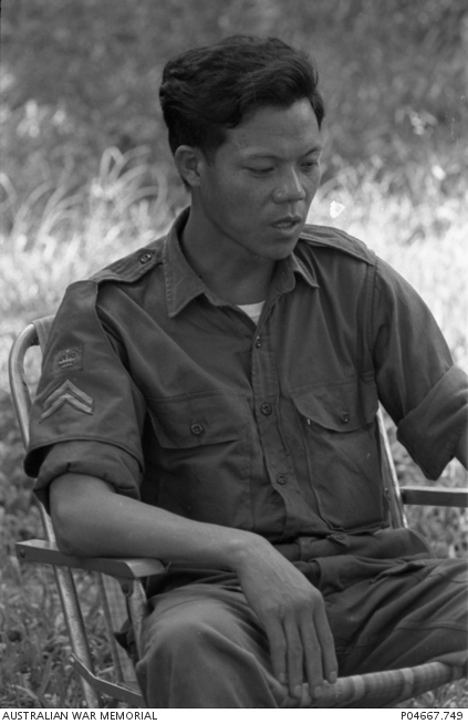Hoang Hai, Chieu Hoi, a bushman scout and 437234 Captain (Capt) Kevin ...