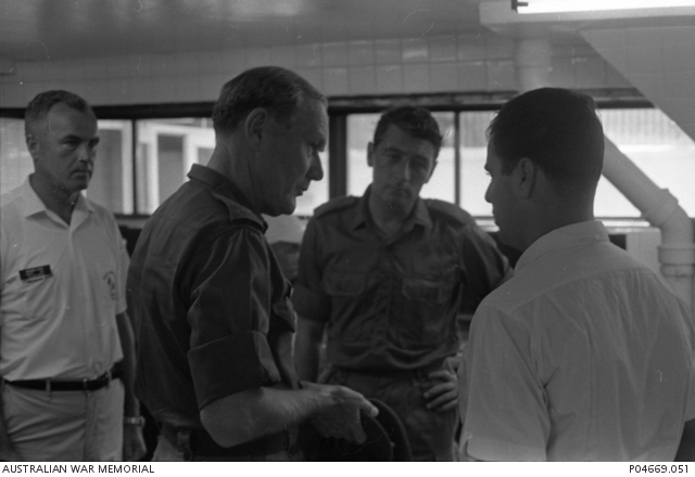 General Daly visits Vietnam | Australian War Memorial