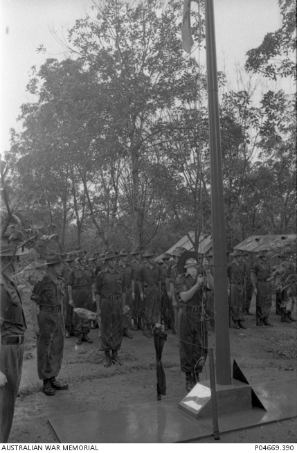 On the day before 6th Battalion, The Royal Australian Regiment (6RAR ...