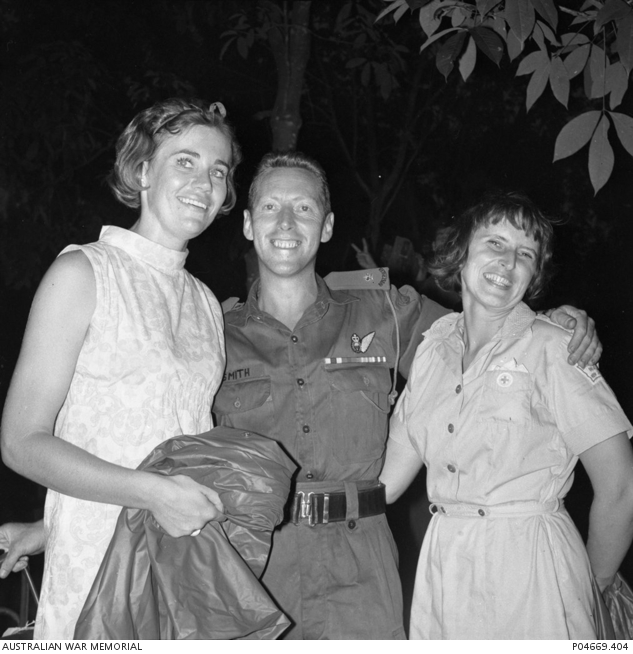 On the last night in Vietnam of the 6th Battalion, The Royal Australian ...