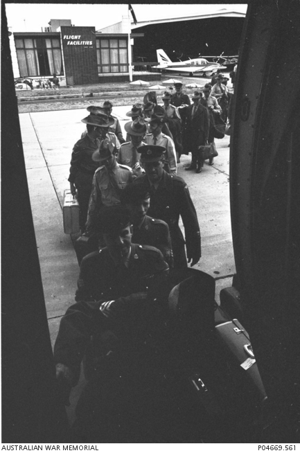 6th Battalion, The Royal Australian Regiment back in Townsville, Qld ...