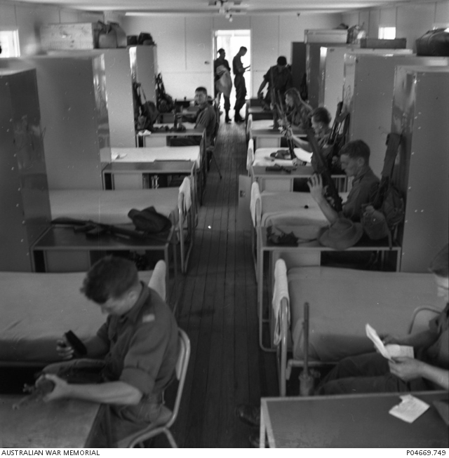 Troop activities at the Infantry Centre at Ingleburn, NSW. | Australian ...