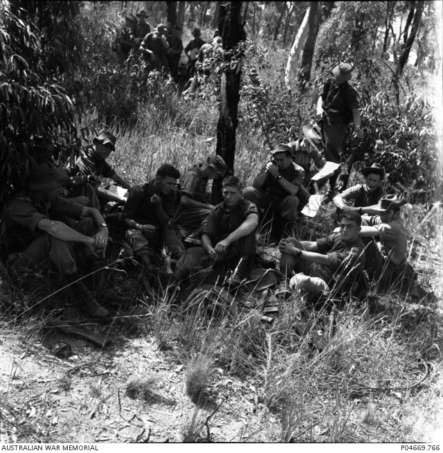 A group of Infantry Corps trainees at the Australian Army's Infantry ...