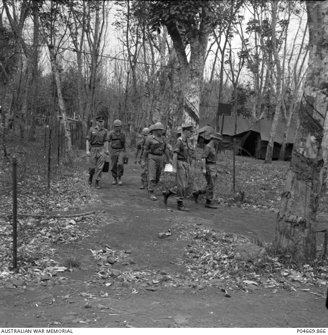 The Commander of the Australian Force Vietnam (COMAFV), 13 Major ...