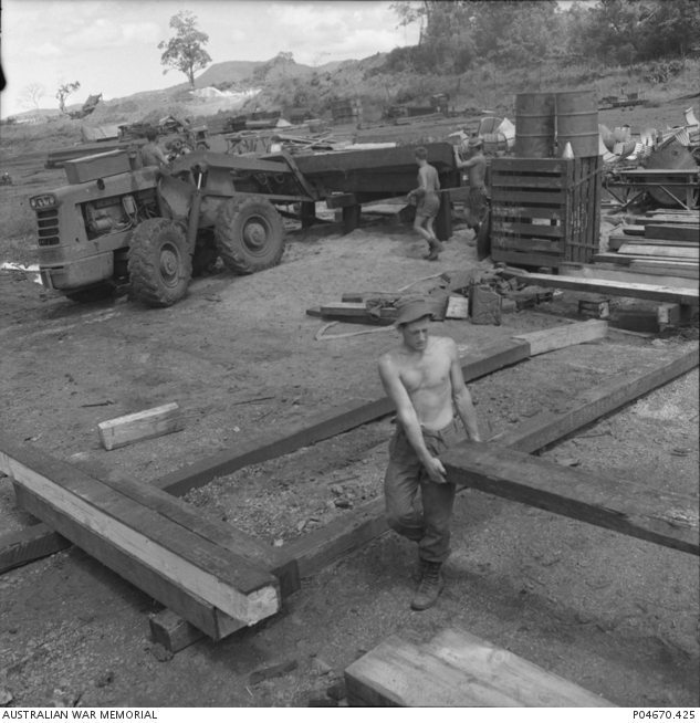 The early days at Nui Dat. 1st Field Squadron, Royal Australian ...