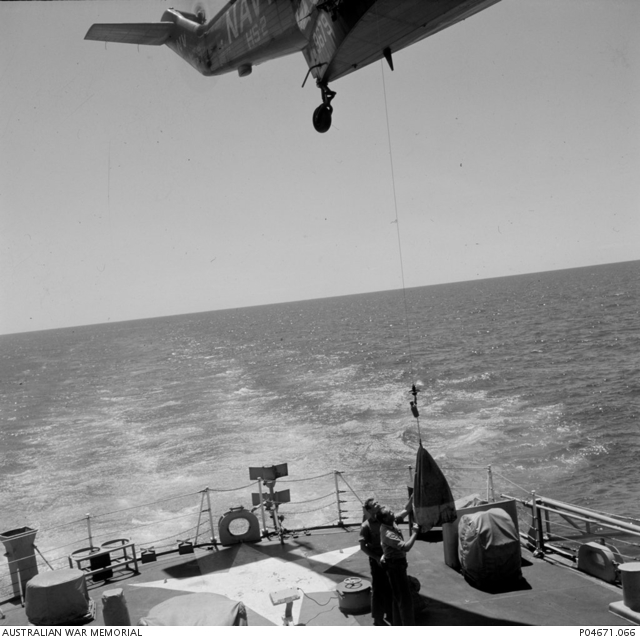 HMAS Hobart, Australian destroyer. | Australian War Memorial