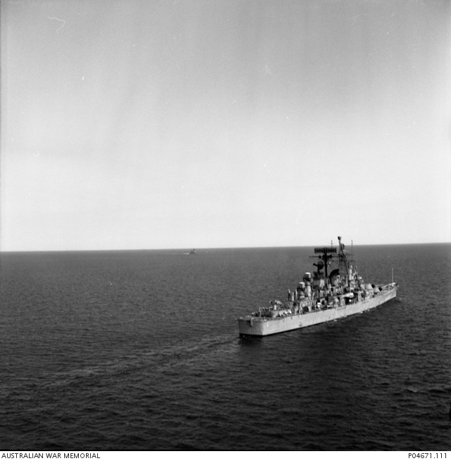 USS Hancock, Second World War aircraft carrier, supplied the forward ...