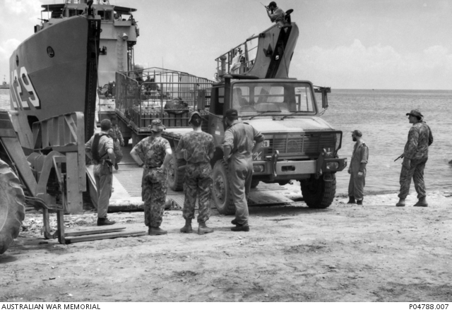 Stores and equipment belonging to 5/7 Battalion, the Royal Australian ...