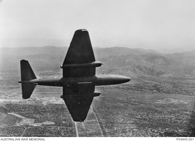 A Government Aircraft Factory (GAF) Canberra Mk.20, A84-247 aircraft ...