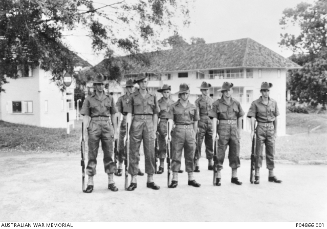 Members of A Company, 1st Battalion, The Royal Australian Regiment ...