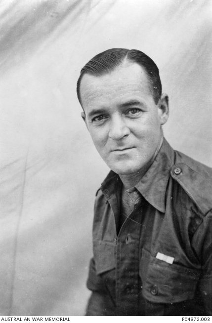 Informal portrait of SX6339 Sergeant (Sgt) Ernest William Shepherdson ...