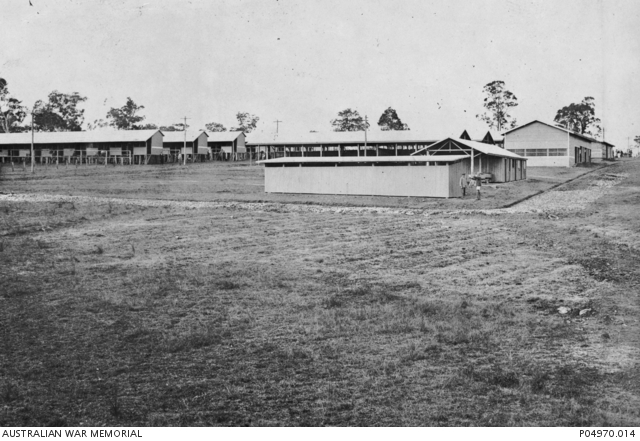 The Eastern Compound as seen from north to west of the Australian Army ...