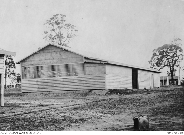 The Eastern Compound showing the restaurant used by the Australian Army ...