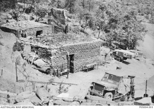 View of a regimental aid post (RAP) of 2nd Battalion, The Royal ...
