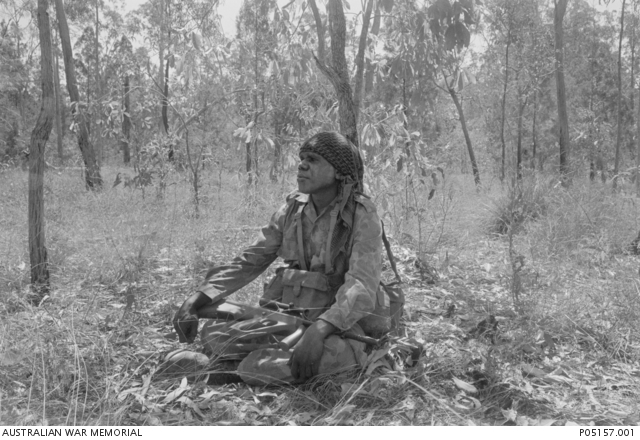 An unidentified member of Norforce, the Regional Force Surveillance ...