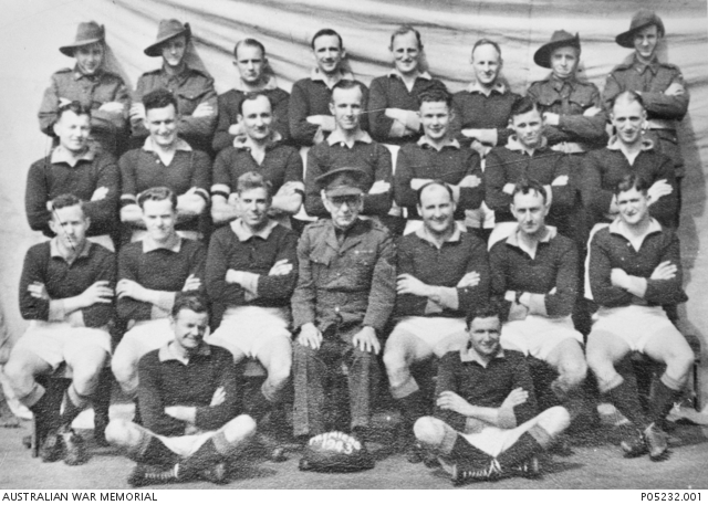 Group portrait of the Australian Army Supply Company (AASC) Australian ...