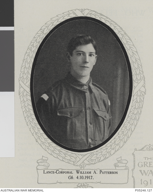 Studio portrait of 4463 Private (later Lance Corporal (L/Cpl)) William ...