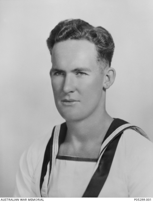 Studio portrait of PA2798 Able Seaman David Frederick George Bell, RAN ...
