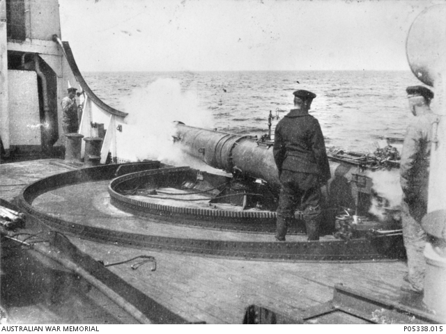 Unidentified sailors fire a torpedo aboard the German armed merchant ...