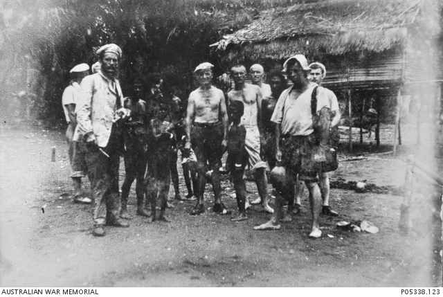 Unidentified sailors from the German armed merchant raider, SMS Wolf ...