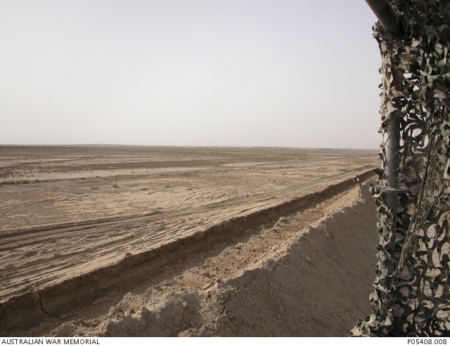 A view of the area surrounding Camp Smitty from one of the observation ...