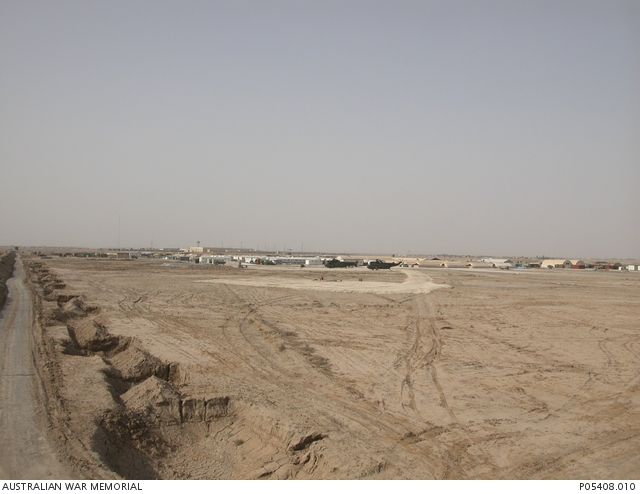 One of the helipads within Camp Smitty, taken from one of the ...