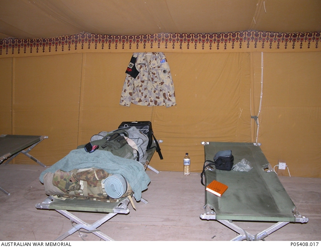 Equipment and kit belonging to Warrant Officer Class 1 (WO1) Greg ...