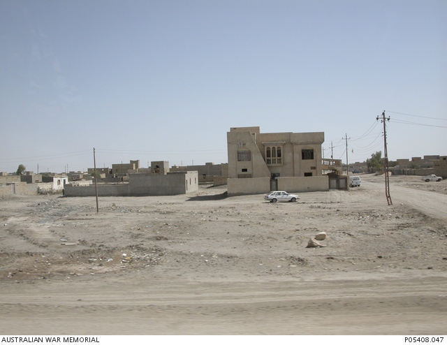 An Iraqi house along Route Jackson, the main route between Tallil and ...