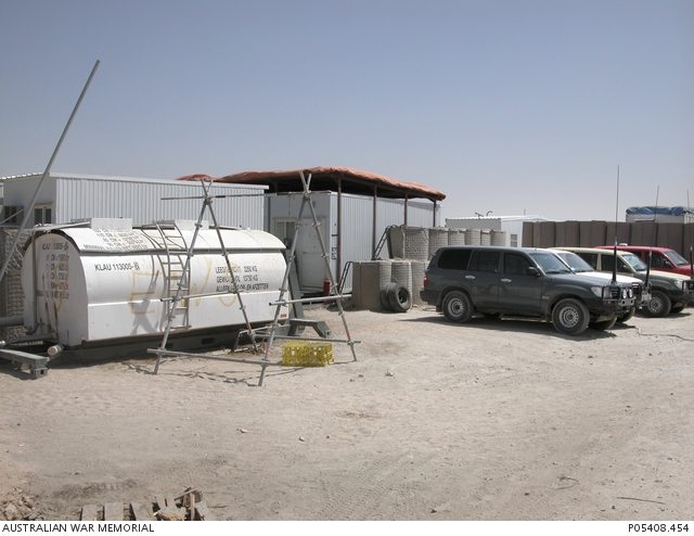 The Civil Police area at Camp Smitty. Camp Smitty was a multinational ...
