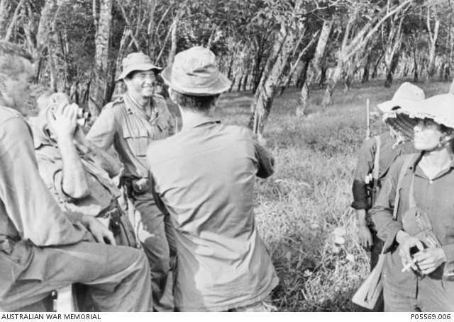 Informal portrait of 4410203 Sergeant Michael (Mike) Coleridge (second ...
