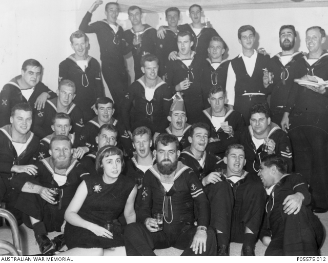 "The Innocents". Crew members of the newly commissioned HMAS Perth II ...