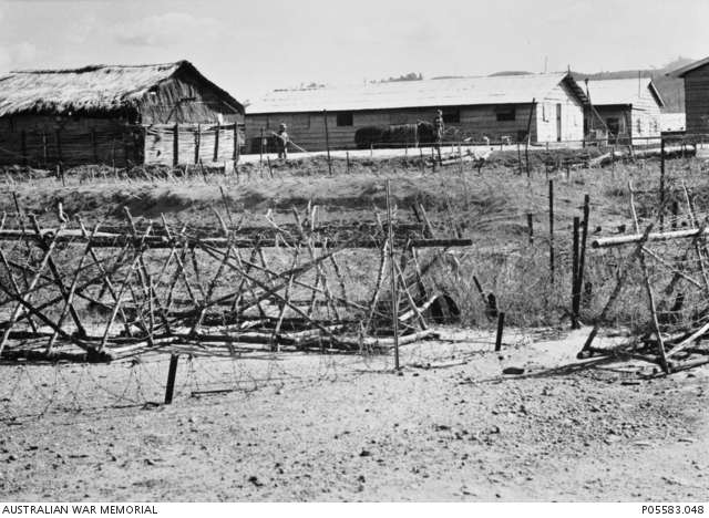 A Vietnamese outpost, possibly a Special Forces outpost in the Central ...