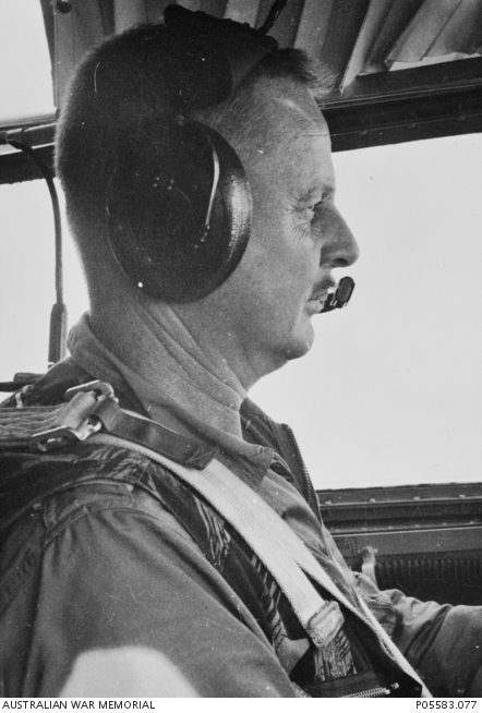 Squadron Leader C. J. (Chris) Sugden DFC, the Commanding Officer of the ...