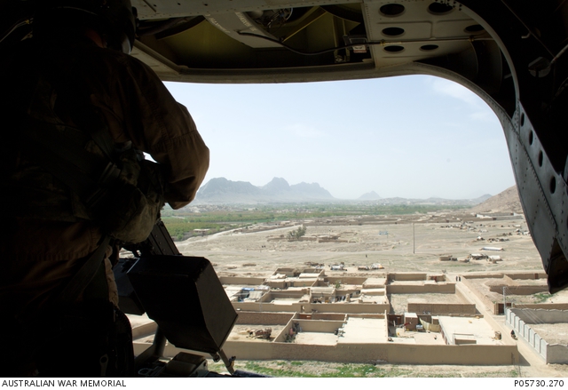Chinook CH-47 helicopter operated by 5th Aviation Regiment (5 AVN ...