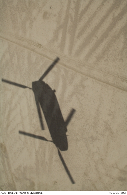 Chinook CH-47 helicopter operated by 5th Aviation Regiment (5 AVN ...